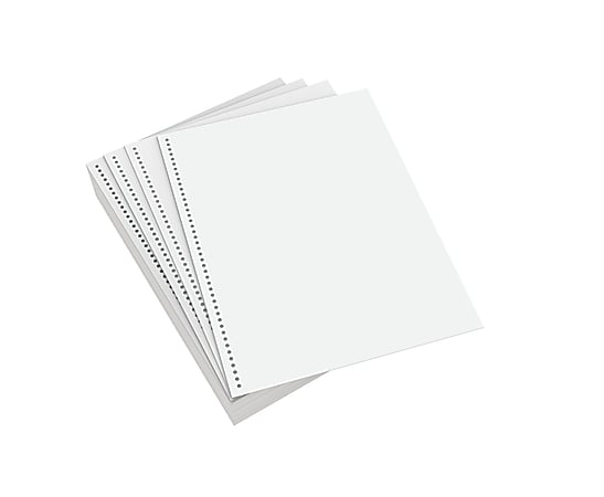Willcopy Custom Cut Sheets Letter Size Prepunched 44 Hole 500 Sheets ...