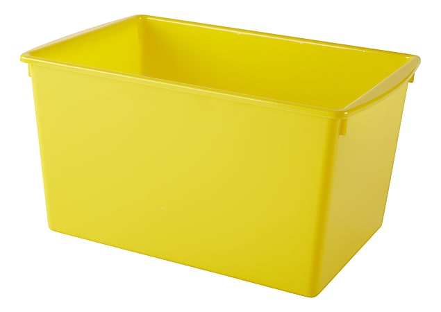 Office Depot Brand Medium Storage Bin 7 12 H x 14 18 W x 9 14 D ...