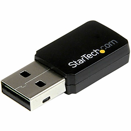 StarTech.com USB 2.0 AC600 Mini Dual Band Wireless AC Network Adapter ...