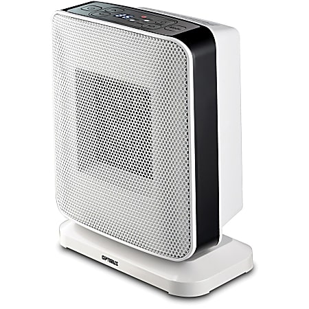 Optimus Portable Oscillation Ceramic Heater w Thermostat LED Ceramic ...