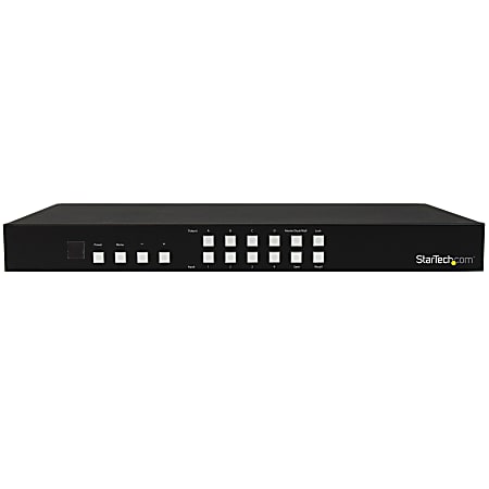 StarTech.com 4x4 HDMI Matrix Switch with Picture and Picture ...
