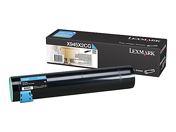 Lexmark X945X2CG Cyan Toner Cartridge - Office Depot