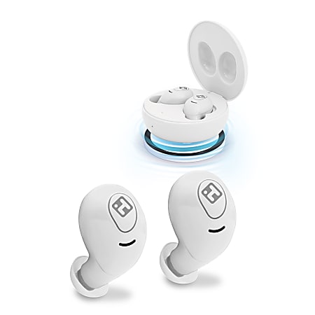 iHome XT 59 True Wireless Bluetooth In Ear Earbuds White - Office Depot