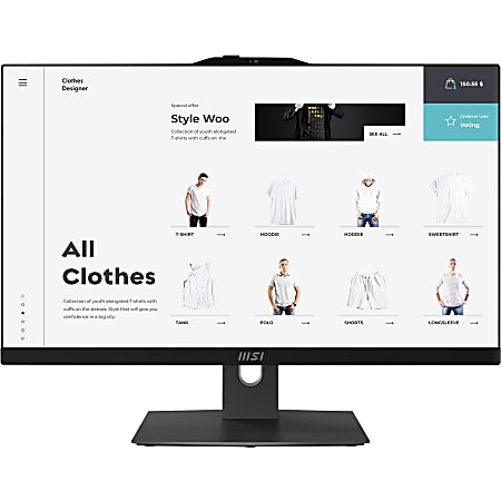 MSI Modern AM242TP All in One Desktop PC 23.8 Touch Screen Intel Core ...