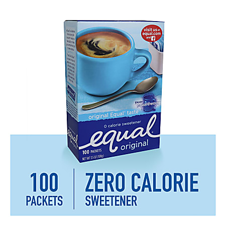 Equal Packets Box Of 100 - Office Depot