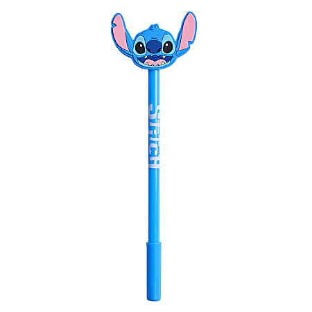 Stitch 2D Licensed Topper Ballpoint Pen Medium Point 0.77 mm Blue Ink ...