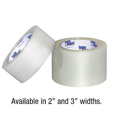 Tape Logic® #6651 Cold Temperature Tape, 3" Core, 2" x 110 Yd., Clear ...