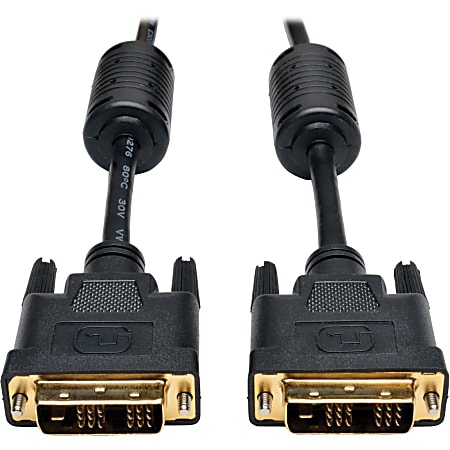 Eaton Tripp Lite Series DVI Single Link Cable Digital TMDS Monitor ...