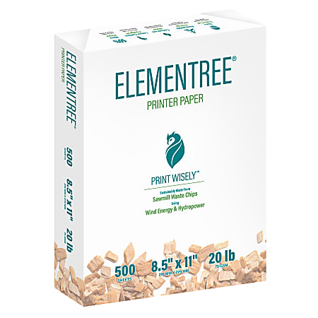Paris Elementree Sustainable Multi Use Printer Copy Paper 375 Reams ...