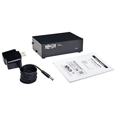 Tripp Lite 2 Port VGA Video Splitter With Signal Booster B114 002 R ...