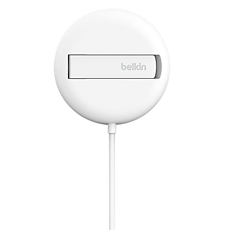 Belkin BoostCharge Magnetic Wireless Charging Pad White WIA011TTWH ...