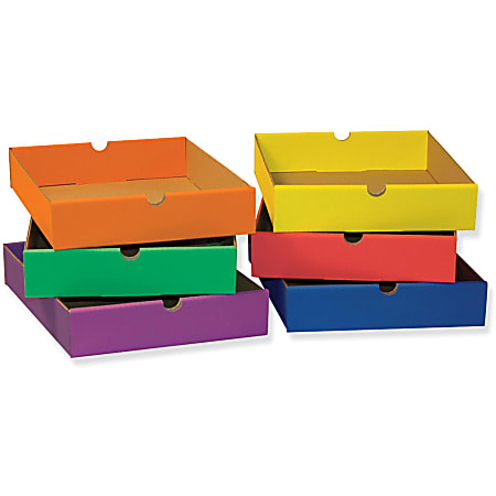 Pacon Classroom Keepers 6 Drawers Assorted Colors - Office Depot