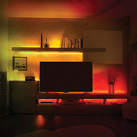 Monster Smart LED Light Strip 6 12 Multicolor - Office Depot