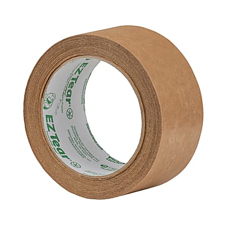 Duck EZ Tear Paper Tape Rolls 25 Yd 1 1516 Tan - Office Depot