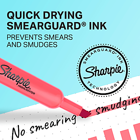 Sharpie Tank Highlighters Chisel Tip Assorted Color Highlighters Value ...