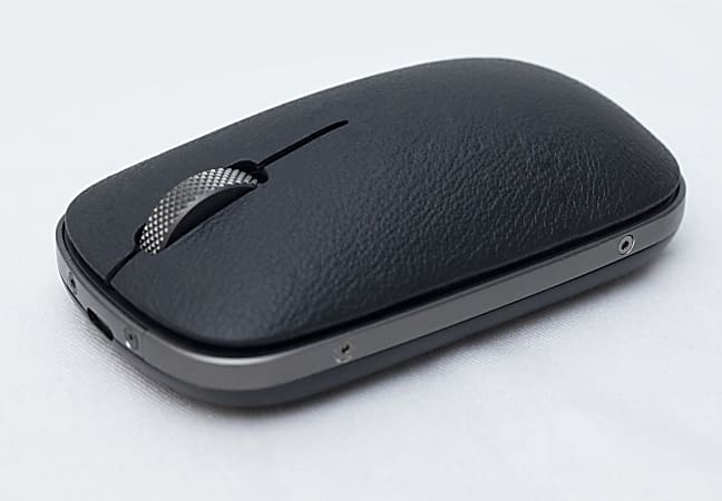 Azio Retro Classic Wireless Mouse 3.2 H x 6 W x 6 D Gunmetal RM RCM L ...