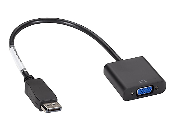 Black Box DisplayPort Adapter 32 AWG DisplayPort Male to VGA Female ...
