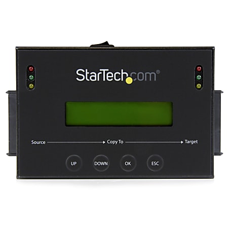 StarTech.com Standalone 2.5 3.5 SATA Hard Drive Duplicator w Multi HDD ...