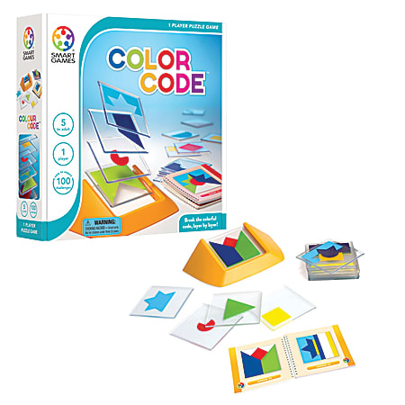 Smart Toys And Games Color Code Puzzle Game - Office Depot