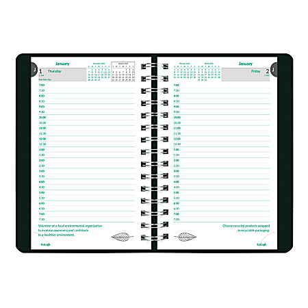2026 Brownline EcoLogix Daily Appointment Planner 8 x 5 100percent ...