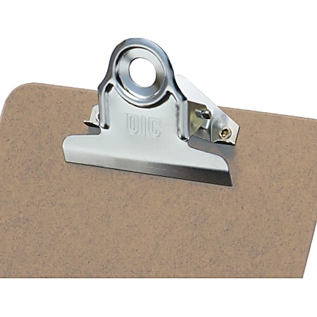 OIC 100percent Recycled Hardboard Clipboard Memo Size 6 x 9 Brown ...