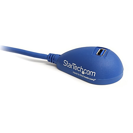 StarTech.com 5 ft Desktop SuperSpeed USB 3.0 5Gbps Extension Cable A to A MF - Office Depot