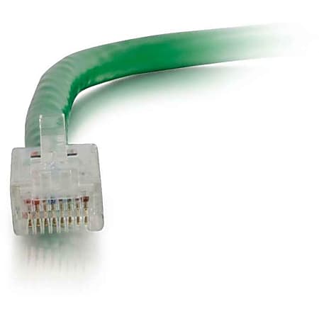 C2G 2ft Cat6 Non Booted Unshielded UTP Network Patch Cable Green 2 ft Category 6 Network Cable ...