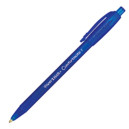 Paper Mate Comfortmate Ultra Retractable Ballpoint Pen Fine Point 0.8 ...