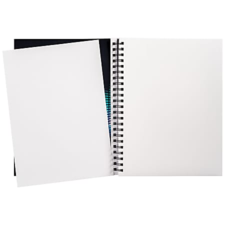 UCreate Fashion Poly Sketch Books 75 Sheets 12 x 9 Unruled Sonic Vibes ...