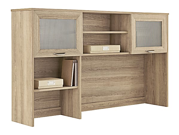 Realspace Magellan 58 W Hutch For Corner Or L Shaped Computer Desks ...