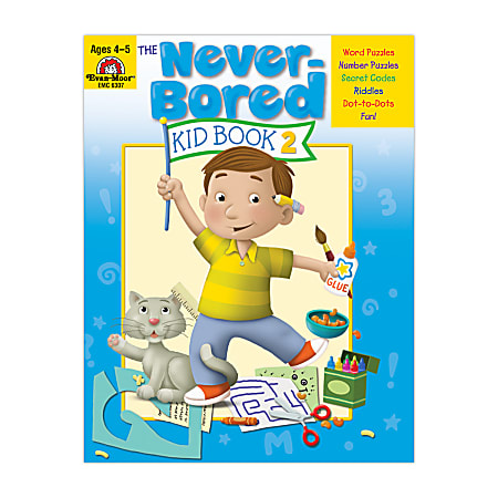 Evan Moor Never Bored Kid Book 2 Ages 4 5 - Office Depot