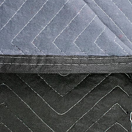 Monster Trucks HD Nonwoven Moving Blanket 72 x 80 Black - Office Depot