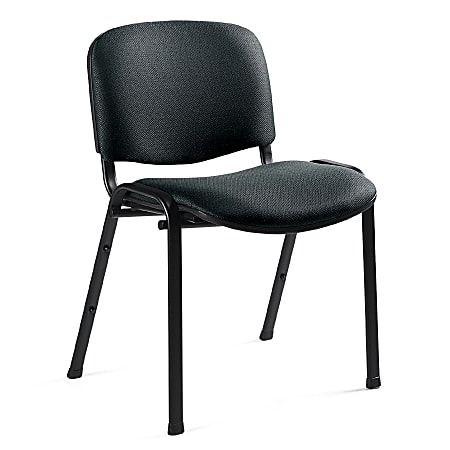 Realspace Designer Stacking Chair 30 12 H x 22 W x 23 D Pebble Gray ...