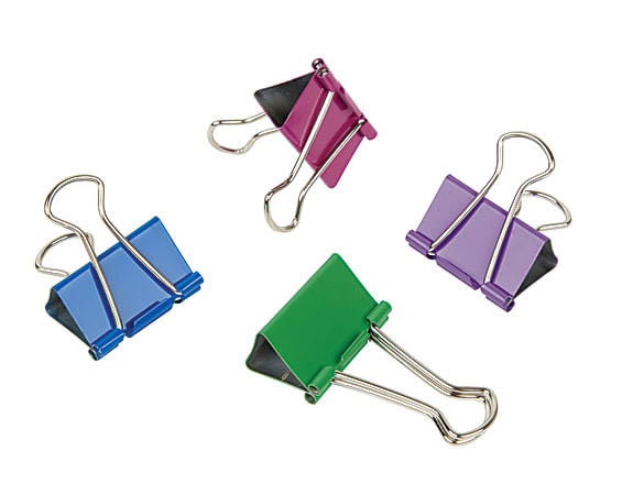 Office Depot Brand Binder Clip Combo Pack Assorted Sizes Assorted ...