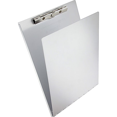 Saunders Aluminum Clipboard With Writing Plate 8 12 x 12 Silver ...