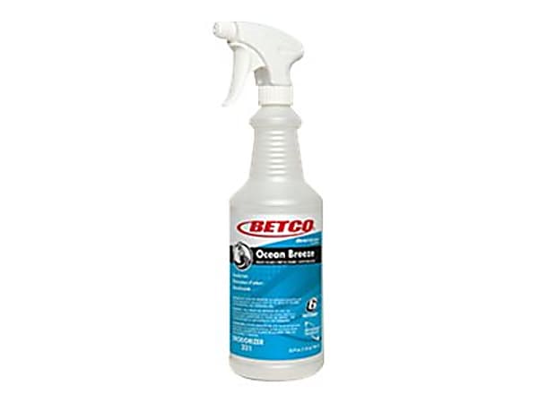 Betco Best Scent Ocean Breeze Spray Bottles 32 Oz. Pearlized Case Of 12 ...