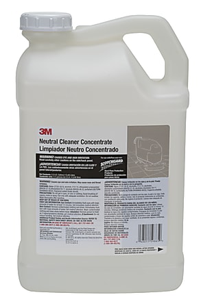 3M Neutral Cleaner Concentrate 2.5 Gallon Mild Citrus Scent - Office Depot