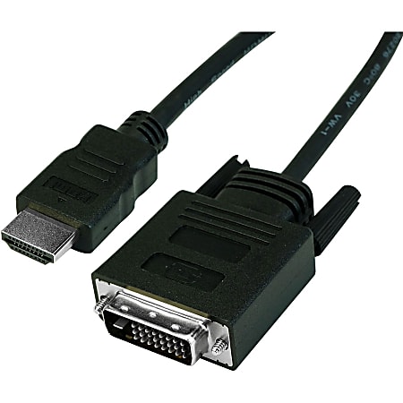 VisionTek HDMI to DVI D Bi Directional 2M Active Cable MM 6 ft DVI ...
