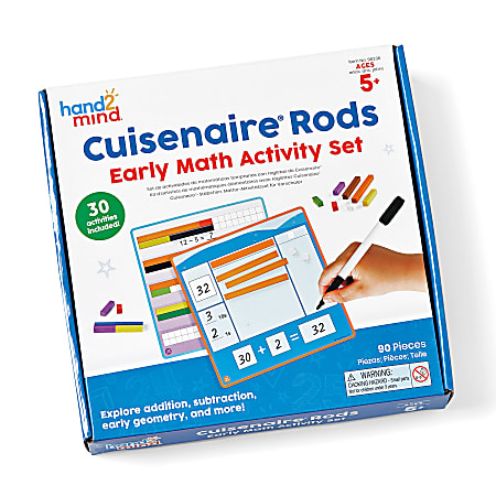 Hand2Mind Cuisenaire Rods Early Math Activity Set K 2 - Office Depot