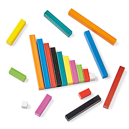 Hand2Mind Cuisenaire Rods Early Math Activity Set K 2 - Office Depot