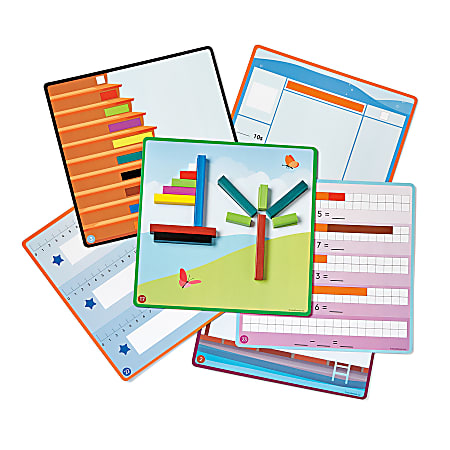 Hand2Mind Cuisenaire Rods Early Math Activity Set K 2 - Office Depot