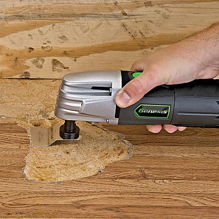 Genesis 1.5 Amp Multipurpose Oscillating Tool With 19 Piece Accessory ...