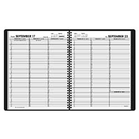 At A Glance 14 Month Academic Weekly Professional Appointment Book 8 14 ...