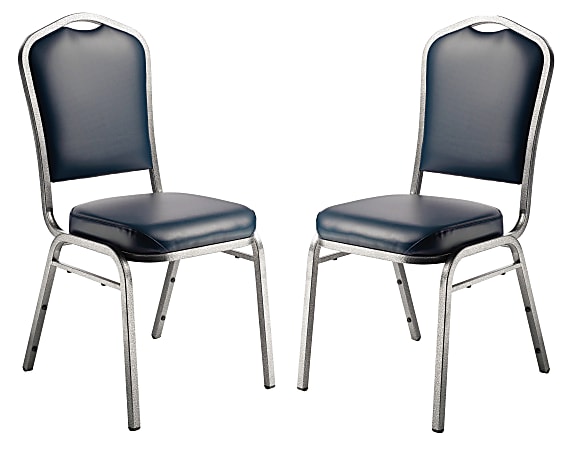 National Public Seating 9300 Series Deluxe Upholstered Banquet Chairs ...
