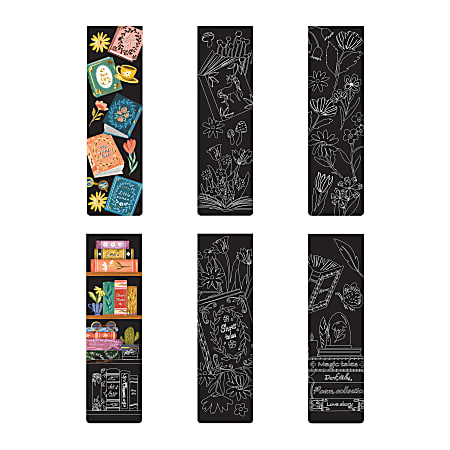 Brea Reese Scratch Art Bookmark Kit Bookish 1 910 x 7 Kit Of 11 Pieces ...