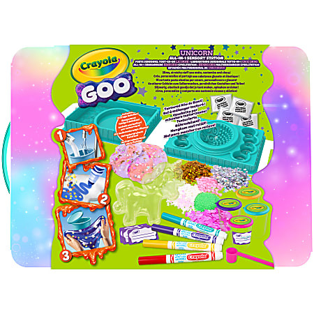 Crayola All in 1 Sensory Station Unicorn - Office Depot