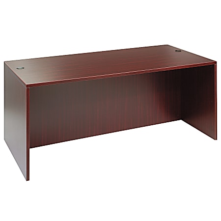 Alera Valencia Series 72 Desk Shell Mahogany - Office Depot