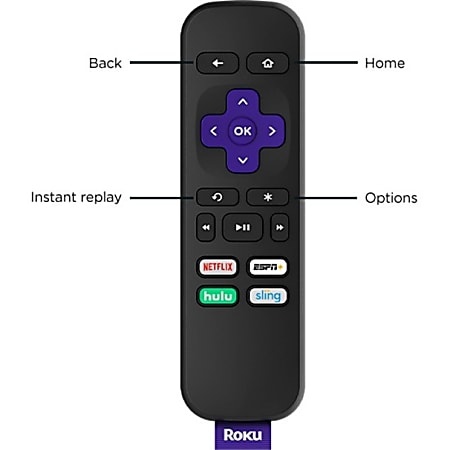 Roku Express Streaming Player Black - Office Depot