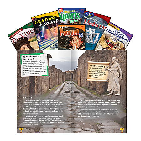 Teacher Created Materials TIME Informational Texts Set 1 Grade 7 Set Of ...