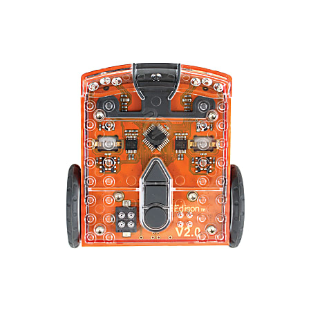 HamiltonBuhl Edison Educational Robot Kit Orange - Office Depot